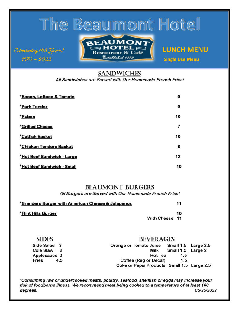 Dining | Beaumont Hotel