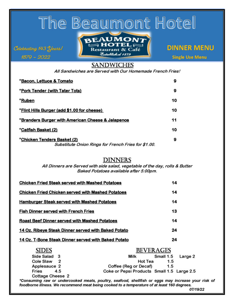 Dining | Beaumont Hotel